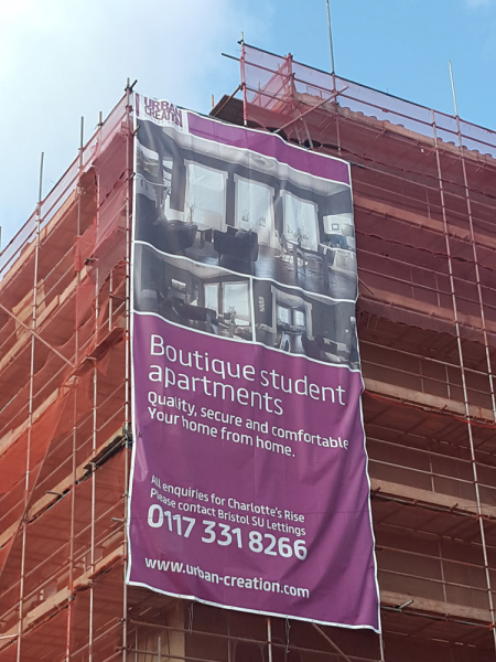 Double Sided Scaffolding Banners | Mesh Banners